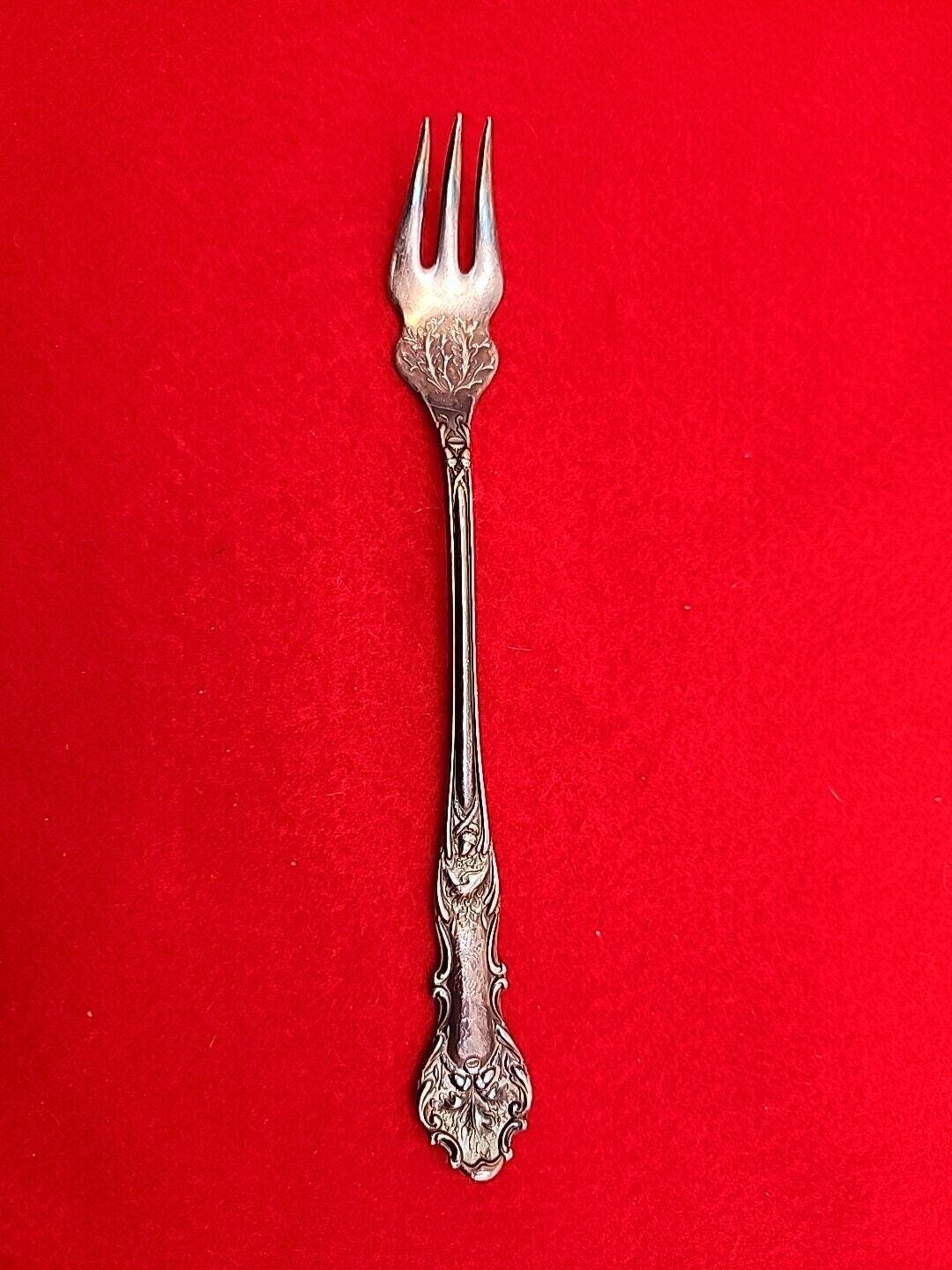 Vtg Charter Oak by 1847 Rogers Plate Silverplate Cocktail/sea Food Fork ...