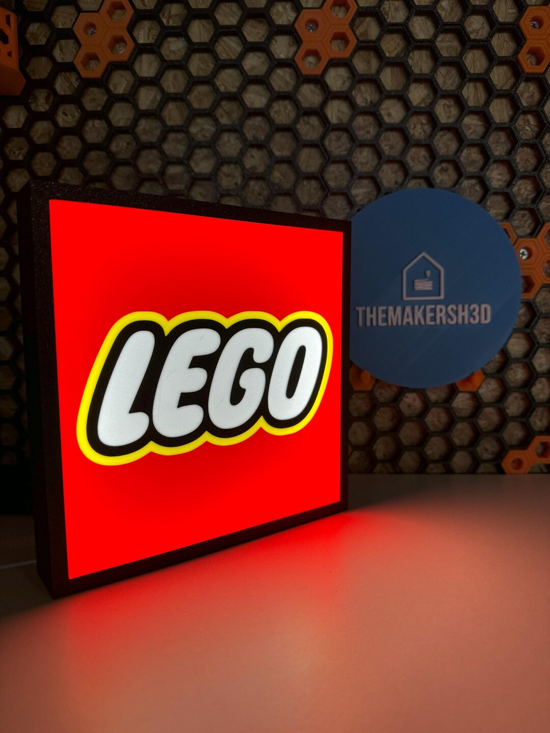 Lego LED Sign - Etsy UK