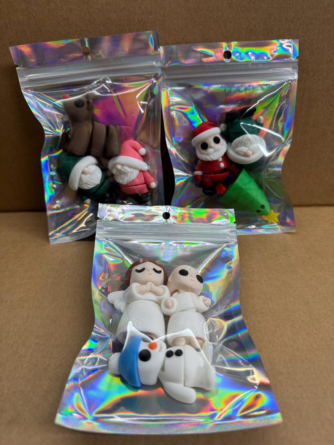 Christmas Fidget Toys – Sensory Flex Figures for Anxiety, ADHD, and ...