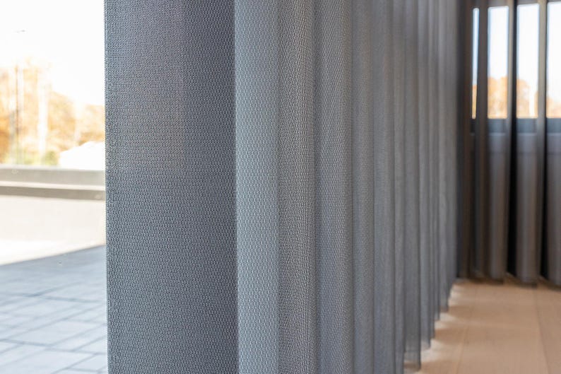 Manual Smart Sheer Vertical Curtains Versatility of Blinds Custom Sheer ...