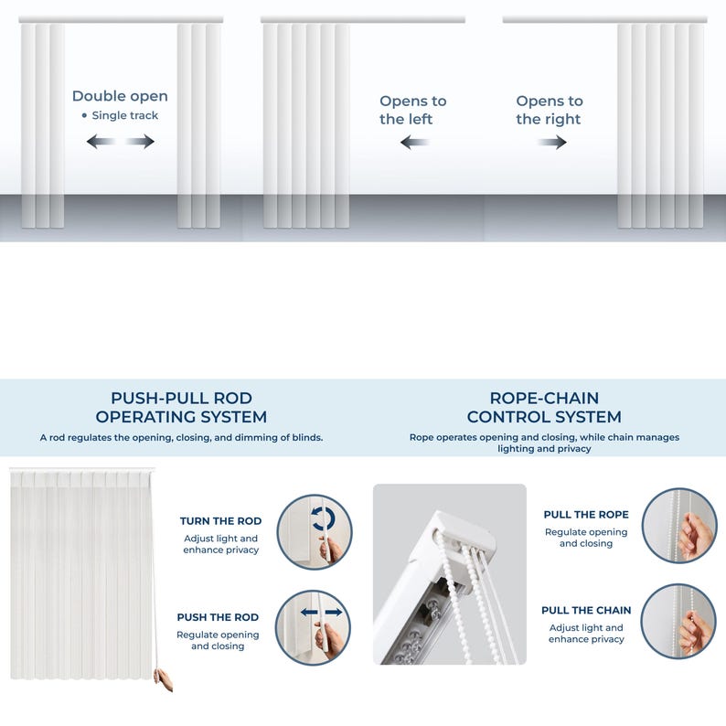 Manual Smart Sheer Vertical Curtains Versatility of Blinds Custom Sheer Shades Privacy Window ...