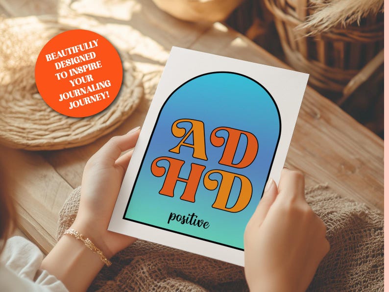 ADHD Title Page Planner – ADHD for Adults, Late Diagnosis Journal ...