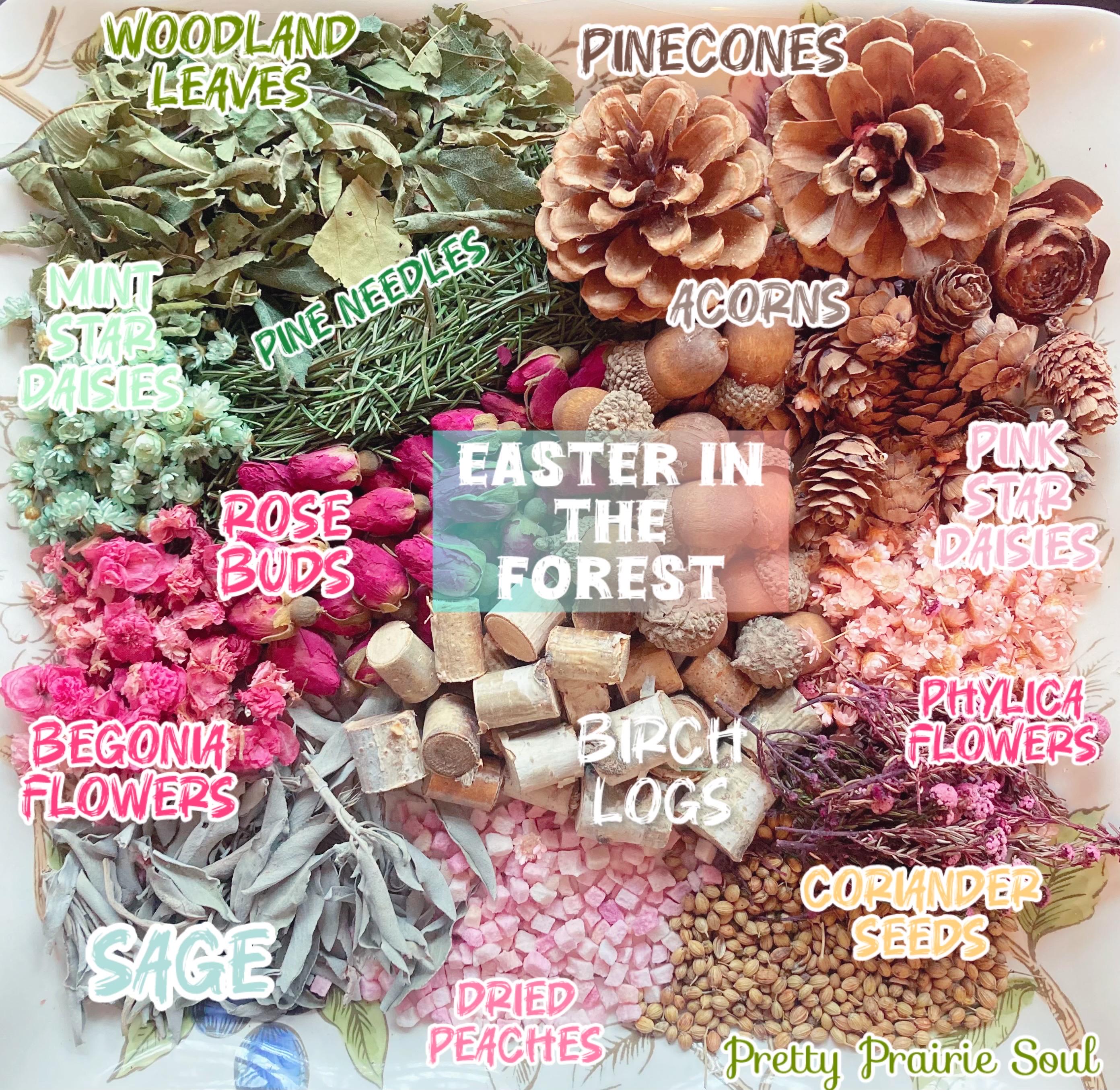 Easter in the Forest Flower Soup (a Beautiful Twist on Potpourri ...