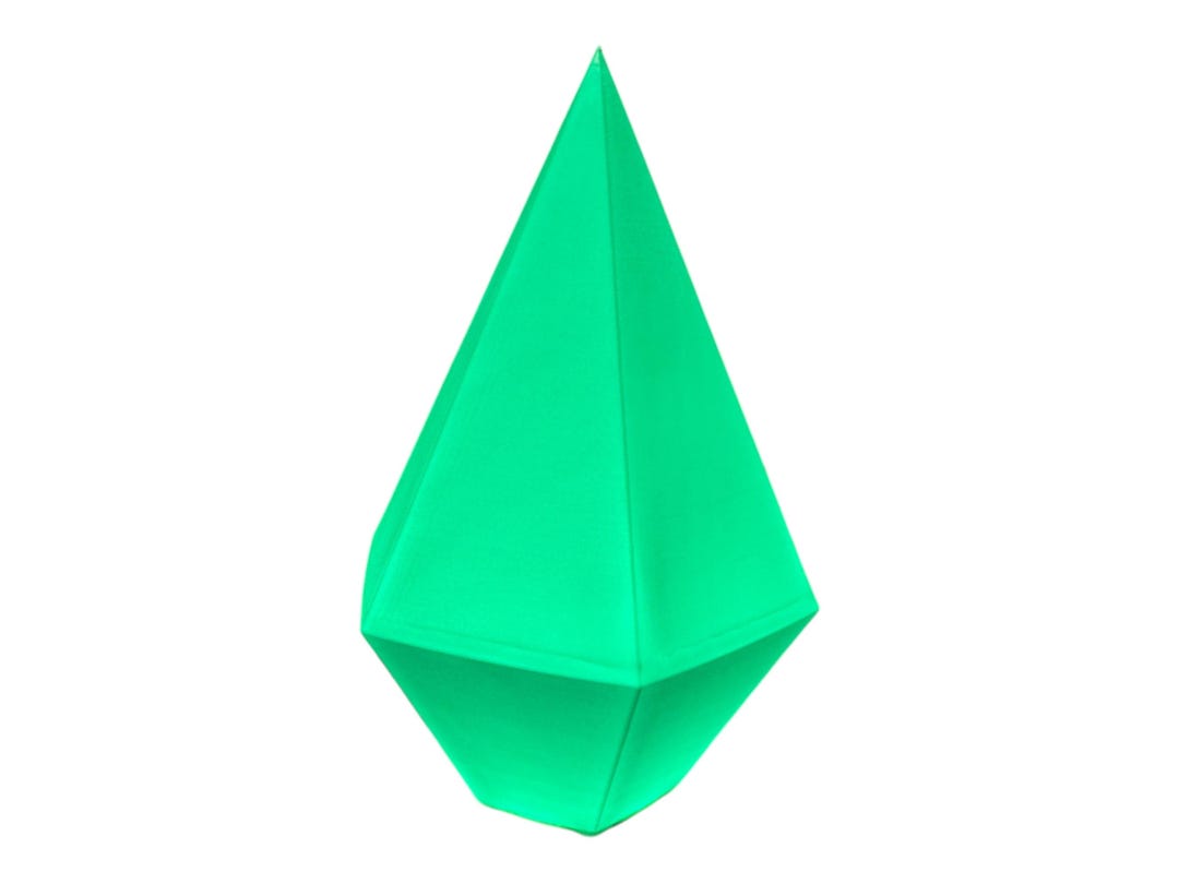 Custom 3D Printed Plumbob LED Night Light for Sims Fans - Etsy UK