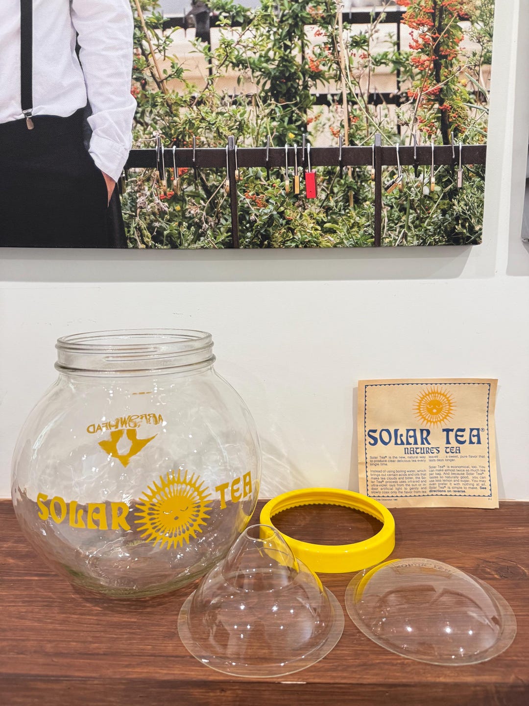 Vintage 1970's the Solar Tea Maker/server Very Good Preloved Condition ...