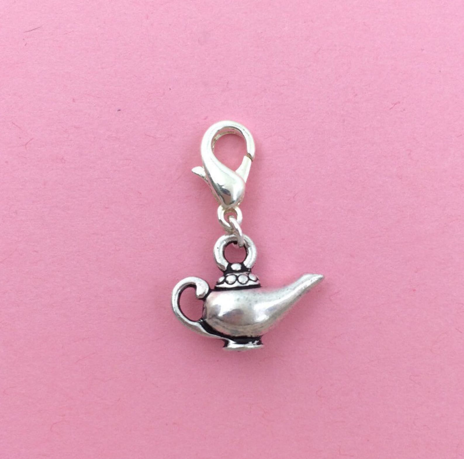 Aladdin Lamp Clip on Charm Princess Jewelry Unique Girl - Etsy
