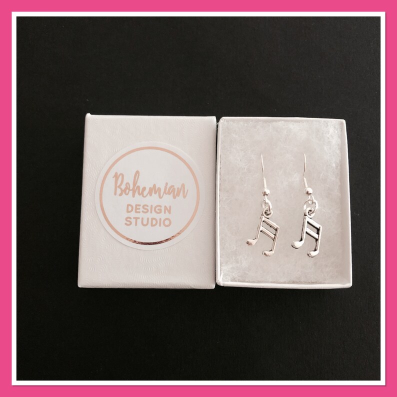 Music Secret Santa Gifts Music Jewellery Stocking Filler - Etsy