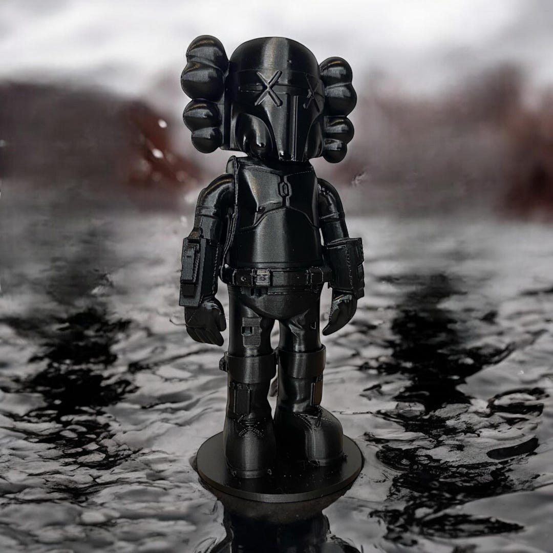 Kaws X Star Wars-inspired Figurine, Handmade 20 or 30 Cm Collectible ...