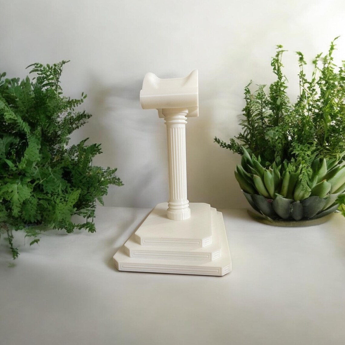 Greek Statue Headphone Stand, 3D Printed Ancient Bust Holder ...