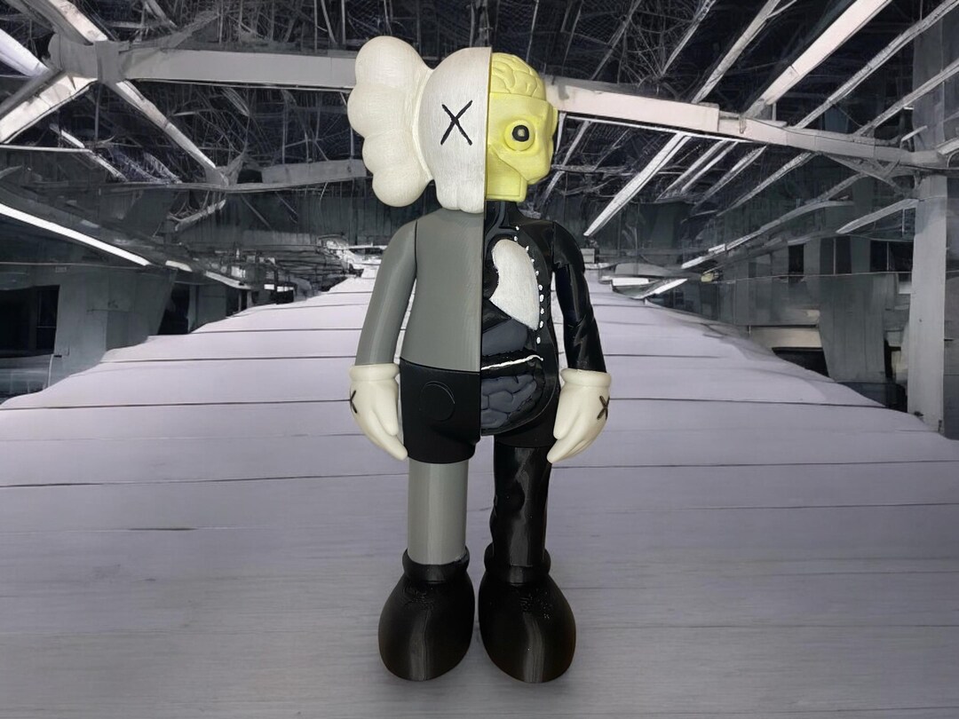 Kaws-inspired Anatomical Figurine With Visible Skeleton Design, 25 or ...