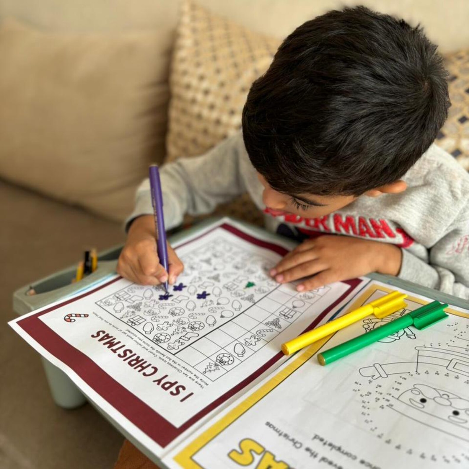 Christmas Activity Bundle: Coloring Pages, Mazes, Word Searches ...