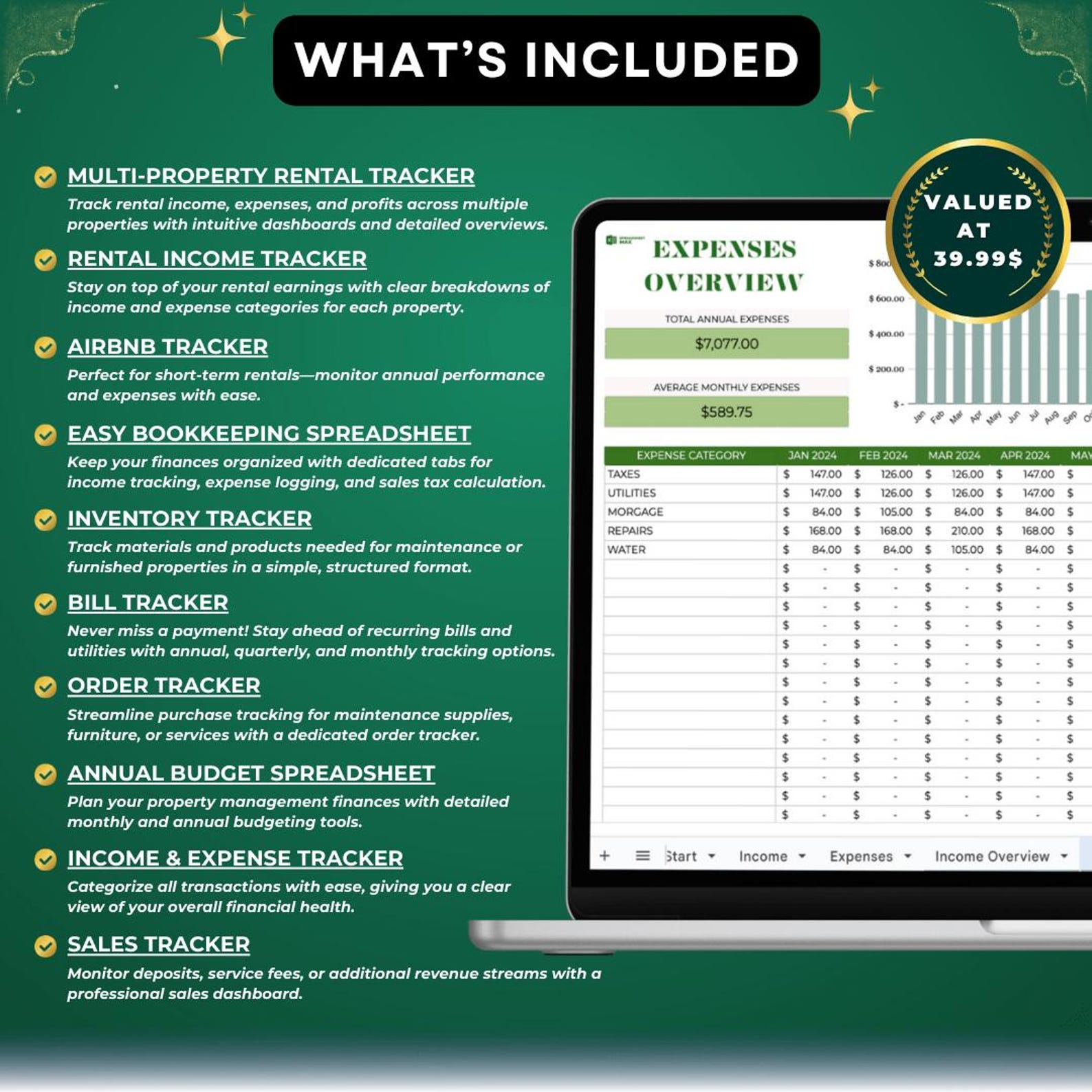 All in One Property Management Bundle - Etsy
