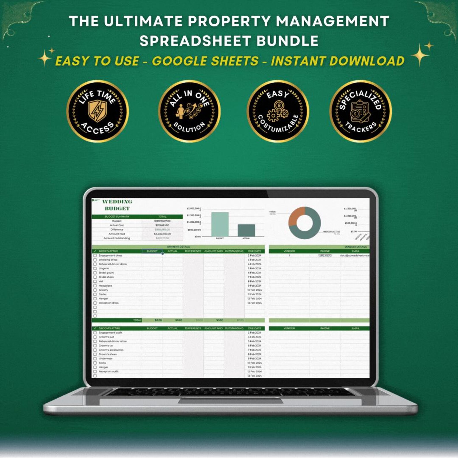 All in One Property Management Bundle - Etsy