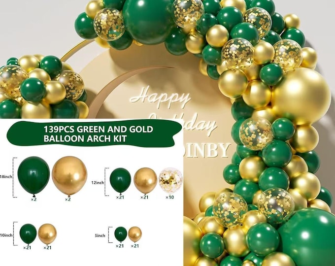 Jungle Safari Balloon Garland DIY Kit | Terra Cotta, Green, Yellow ...