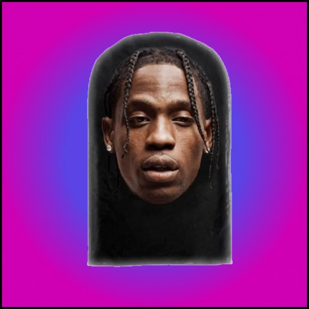 Travis Scott-inspired Full Face Cosplay Mask Realistic Hip-hop Fashion ...