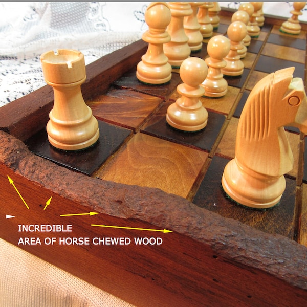 Wood Chess Set - Etsy