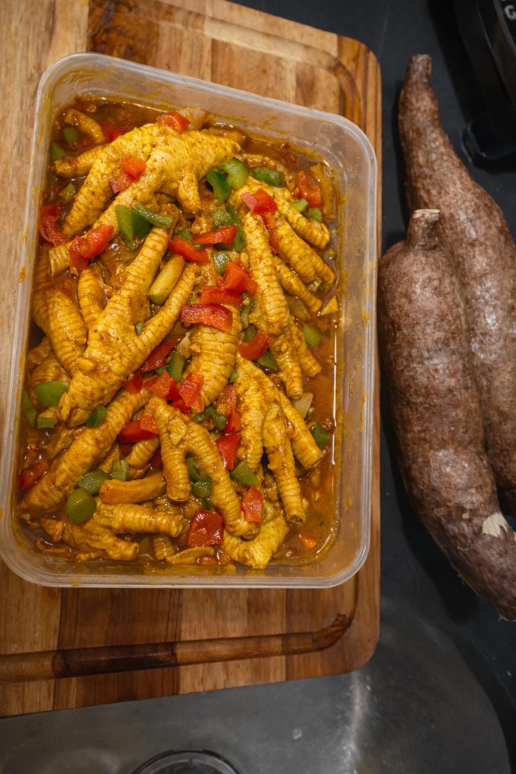 Seasoned Pye Poul (haitian Chicken Feet) | Cooked or Uncooked Option - Etsy