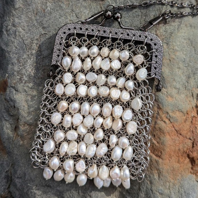 Antique Shell Purse - Etsy