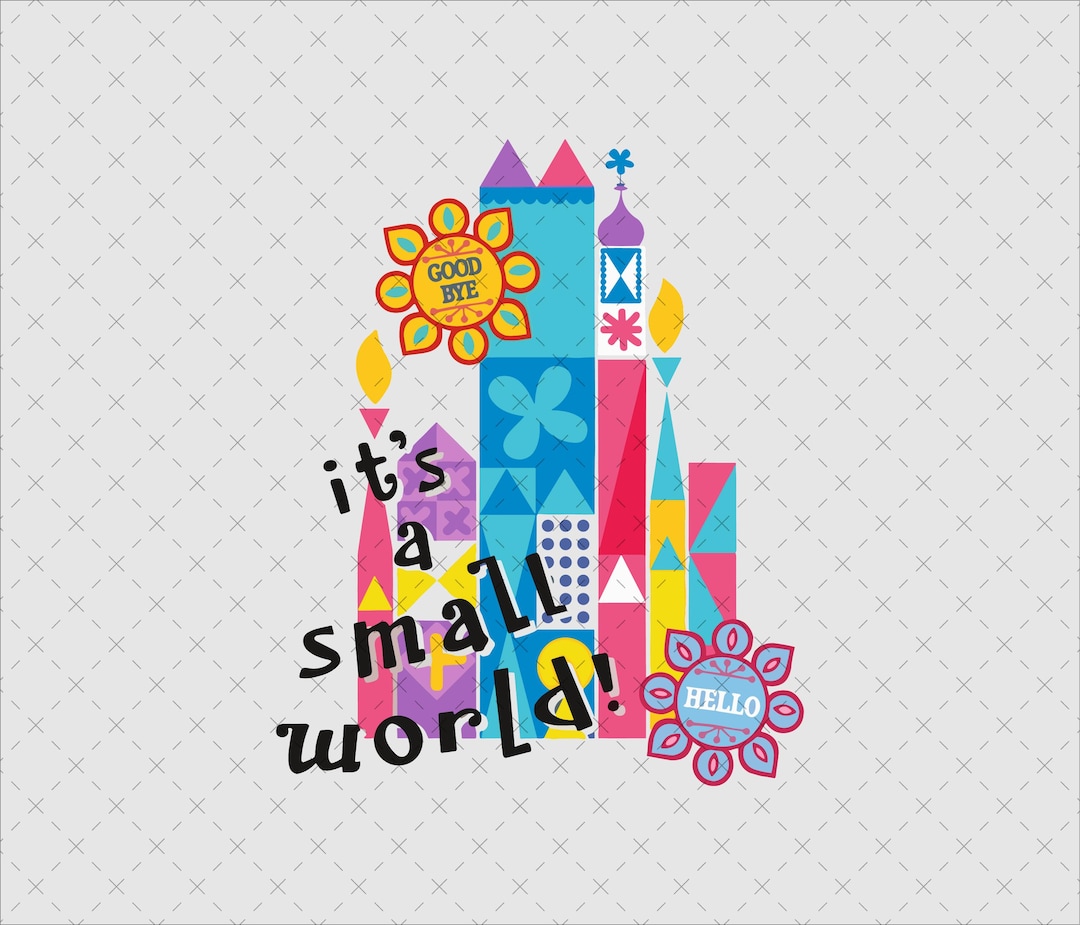 It's A Small World SVG PNG, Family Vacation Trip (digital File) - Etsy