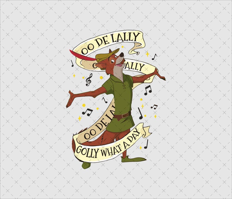 Retro Robin Hood 1973 Clipart, 50th Anniversary PNG SVG (digital ...