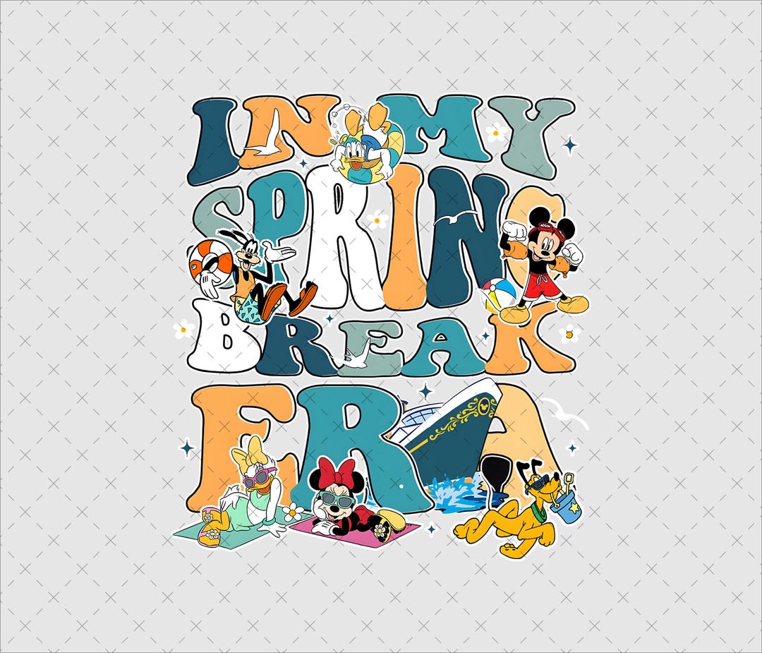 In My Spring Break Era Png, Family Vacation Png, Summer Vibes Png ...