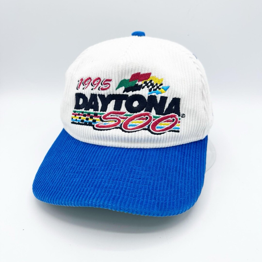 Vintage New Era Corduroy 1995 Daytona 500 NASCAR 9FIFTY Snapback ...