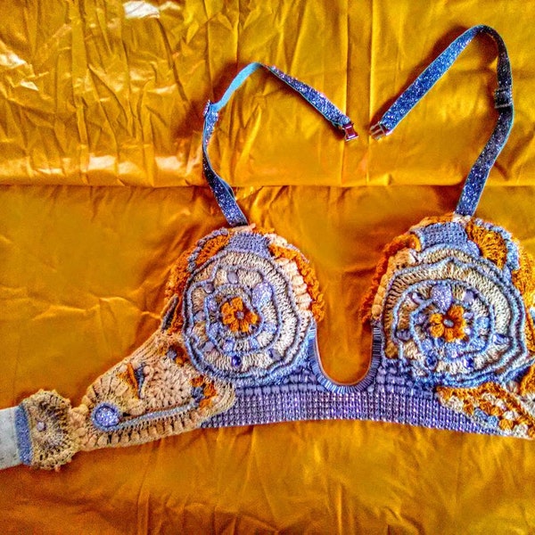 Beaded Bra - Etsy