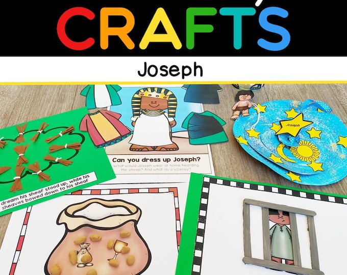 Joseph Interprets Pharaoh's Dream Coloring Spinner Wheel| Sunday School ...