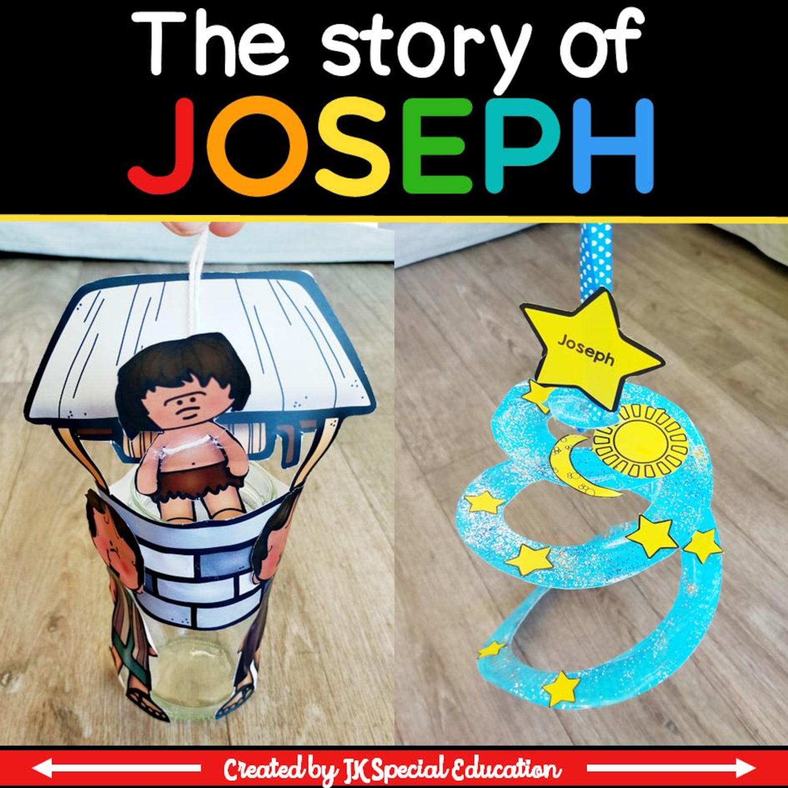 Joseph and the Coat of Many Colors Bible Story Craft Set | Josephs ...