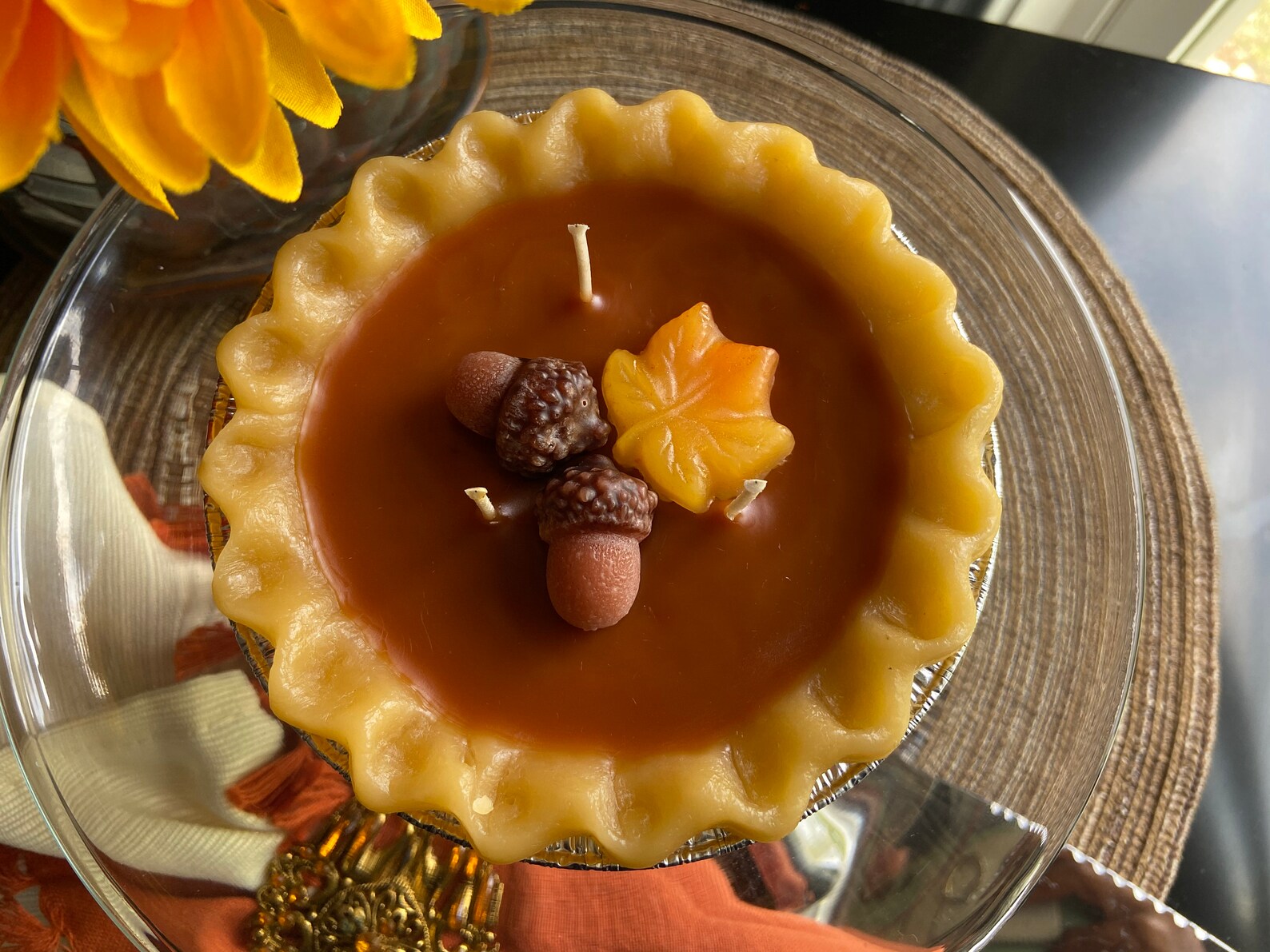 Pumpkin Pie Candles Two Ways Yummy Yummy | Etsy