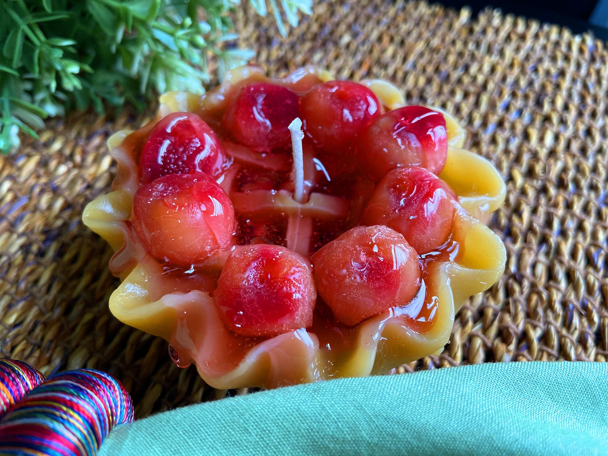 Rainier Cherry Tart Candle | Etsy