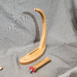 Support Spindle Stand Supported Spinning Drop Spindle Oak - Etsy