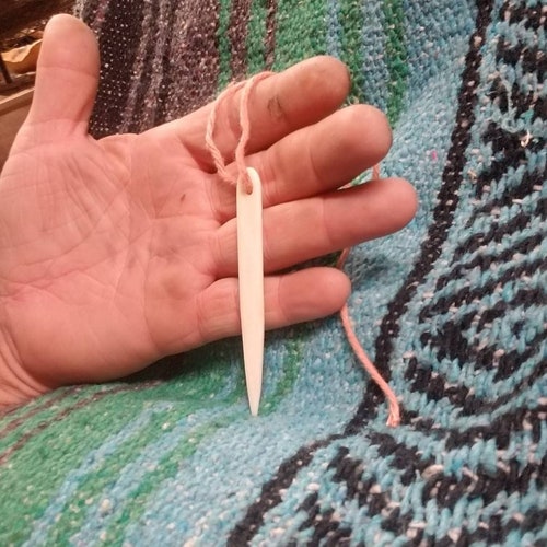Small Bone Nalbinding Needle | Etsy