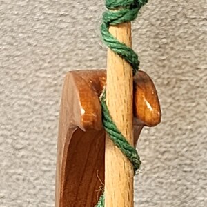 Support Spindle Stand - Supported Spinning - Drop Spindle - Cherry - Etsy