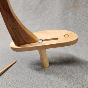 Support Spindle Stand - Supported Spinning - Drop Spindle - Cherry - Etsy