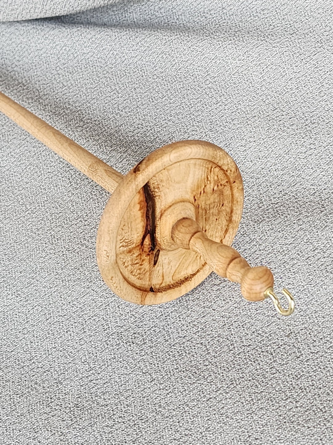 Drop Spindle Handmade Top Whorl Drop Spindle Maple Burl and Beech Spindle - Etsy