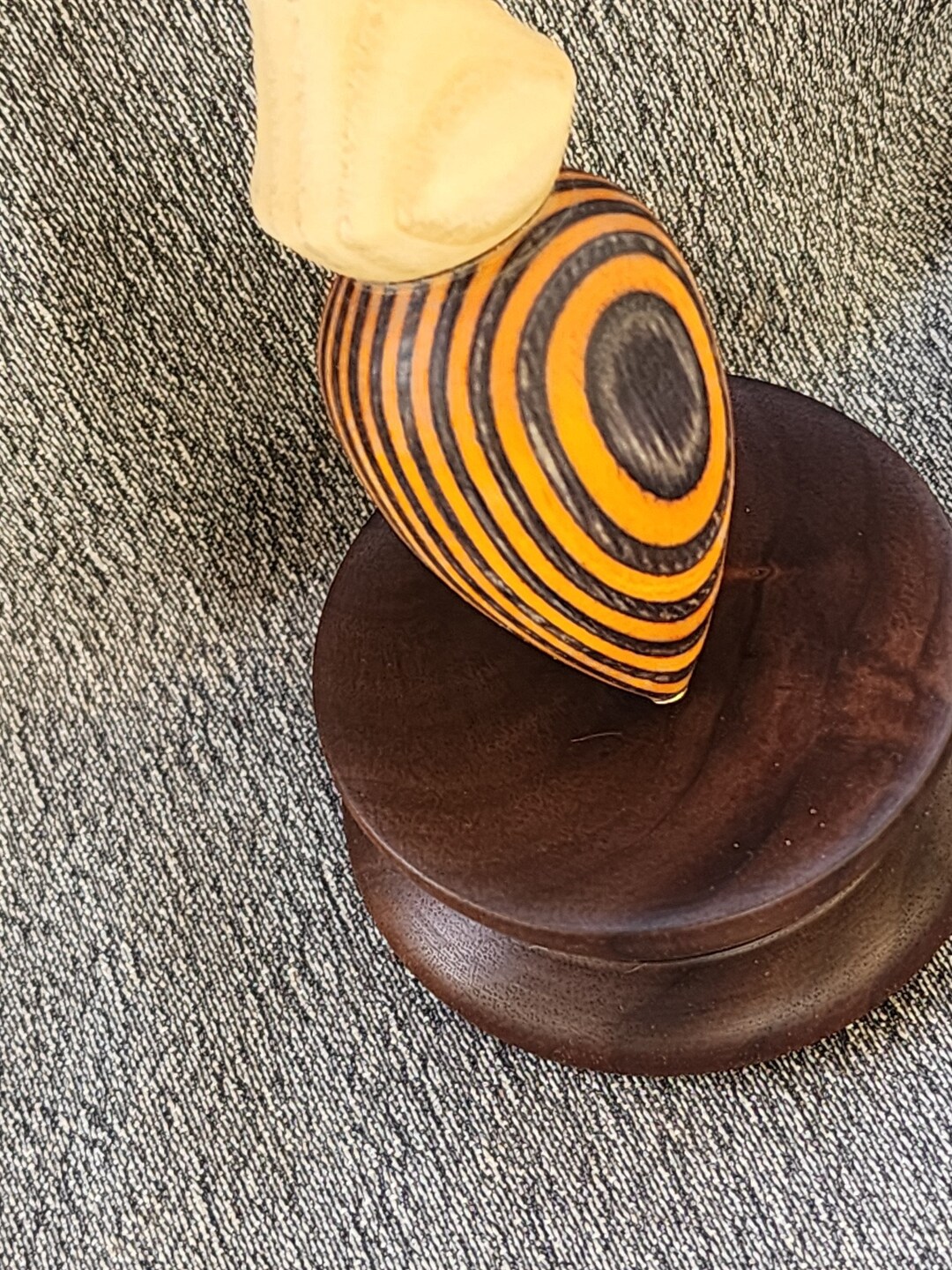 Drop Spindle Russian Drop Spindle Support Spindle Maple and Dyed ...