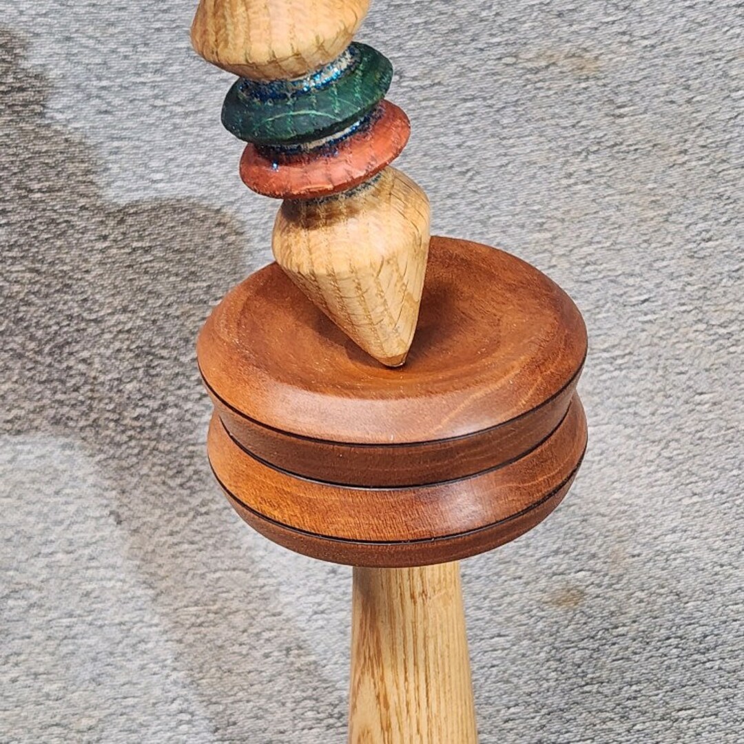 Drop Spindle Support Lap Bowl Exotic Wood Support Bowl - Etsy