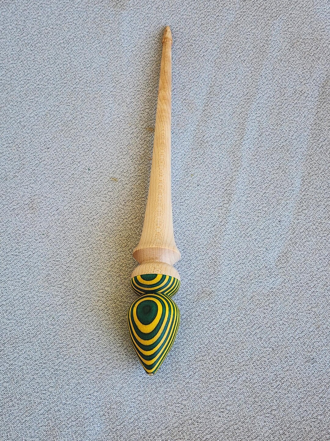 Drop Spindle - Russian Drop Spindle - Support Spindle - Colorwood and ...