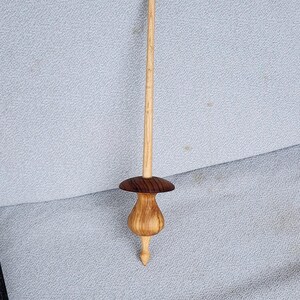 Drop Spindle Mushroom Style Support Spinning Teak and Olivewood - Etsy