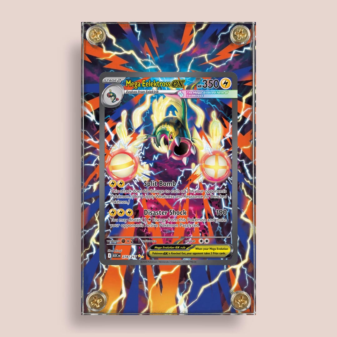 Mega Eelektross Ex 272/217 Ascended Heroes | Custom Pokémon Artwork ...