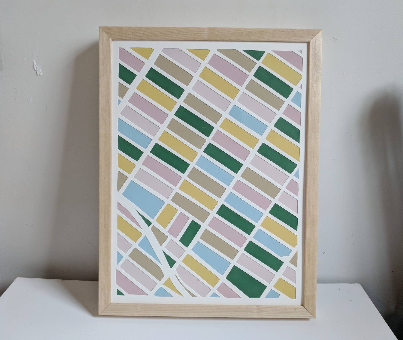 Park Slope Map Paper Cut Park Slope Paper Cut Map Park - Etsy