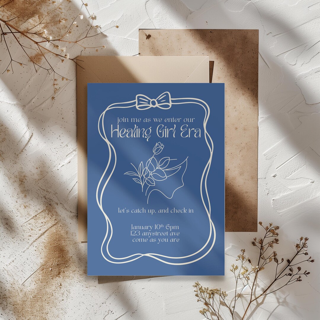 Healing Era Wellness Night Invitation: Self Care, Mental Health ...