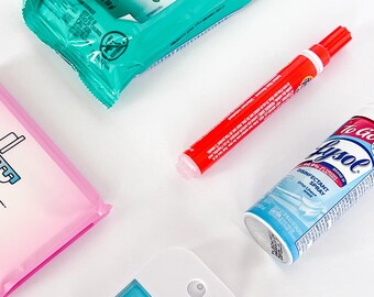 Travel Cleaning Kit, Hotel Room Cleaning Kit, Travel Size Cleaning Kit ...