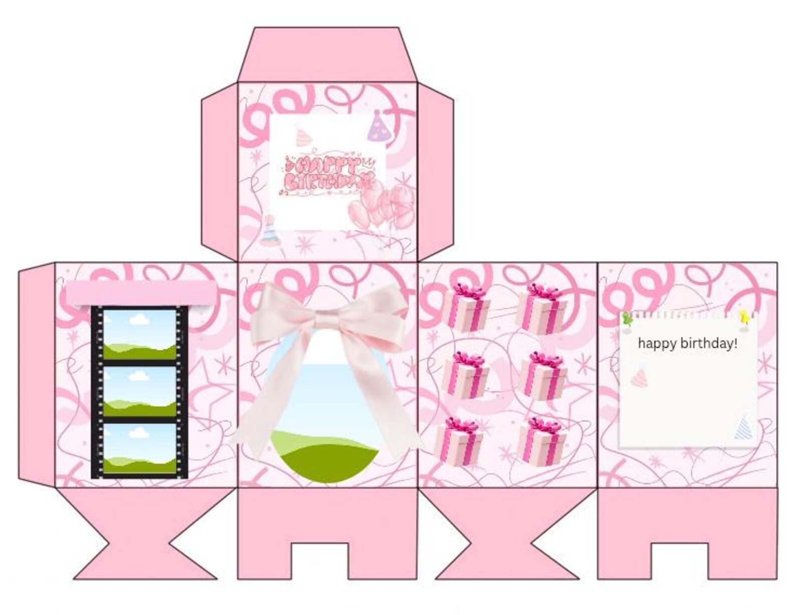Blind Box Template - Etsy