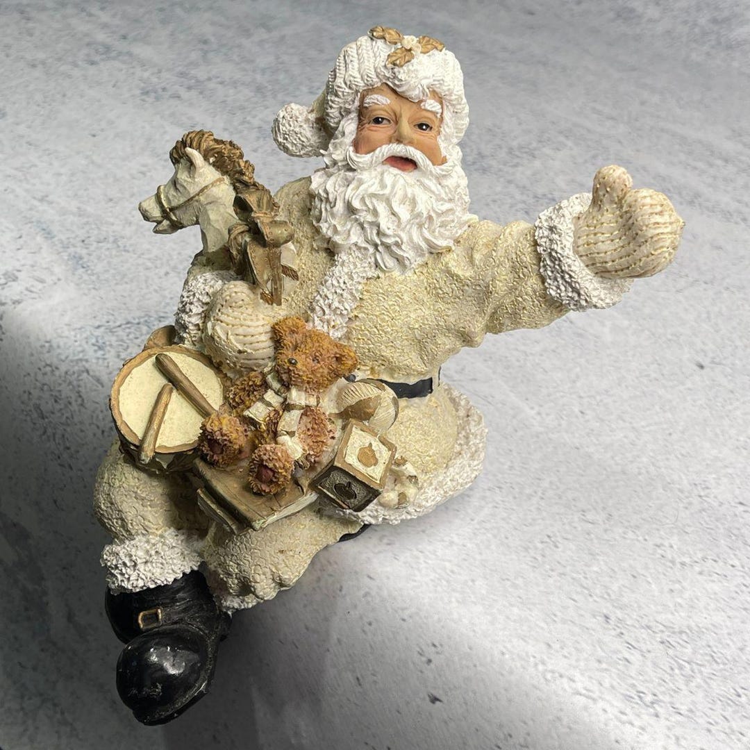 Horgan’s of Blarney Santa Figurine | Hand-painted Christmas Ledge Decor ...