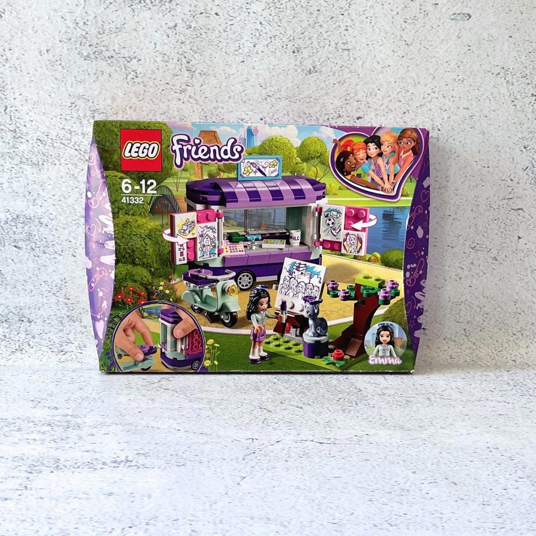 LEGO Friends 41332 Emma’s Art Stand - Retired Set, New Sealed - Etsy ...