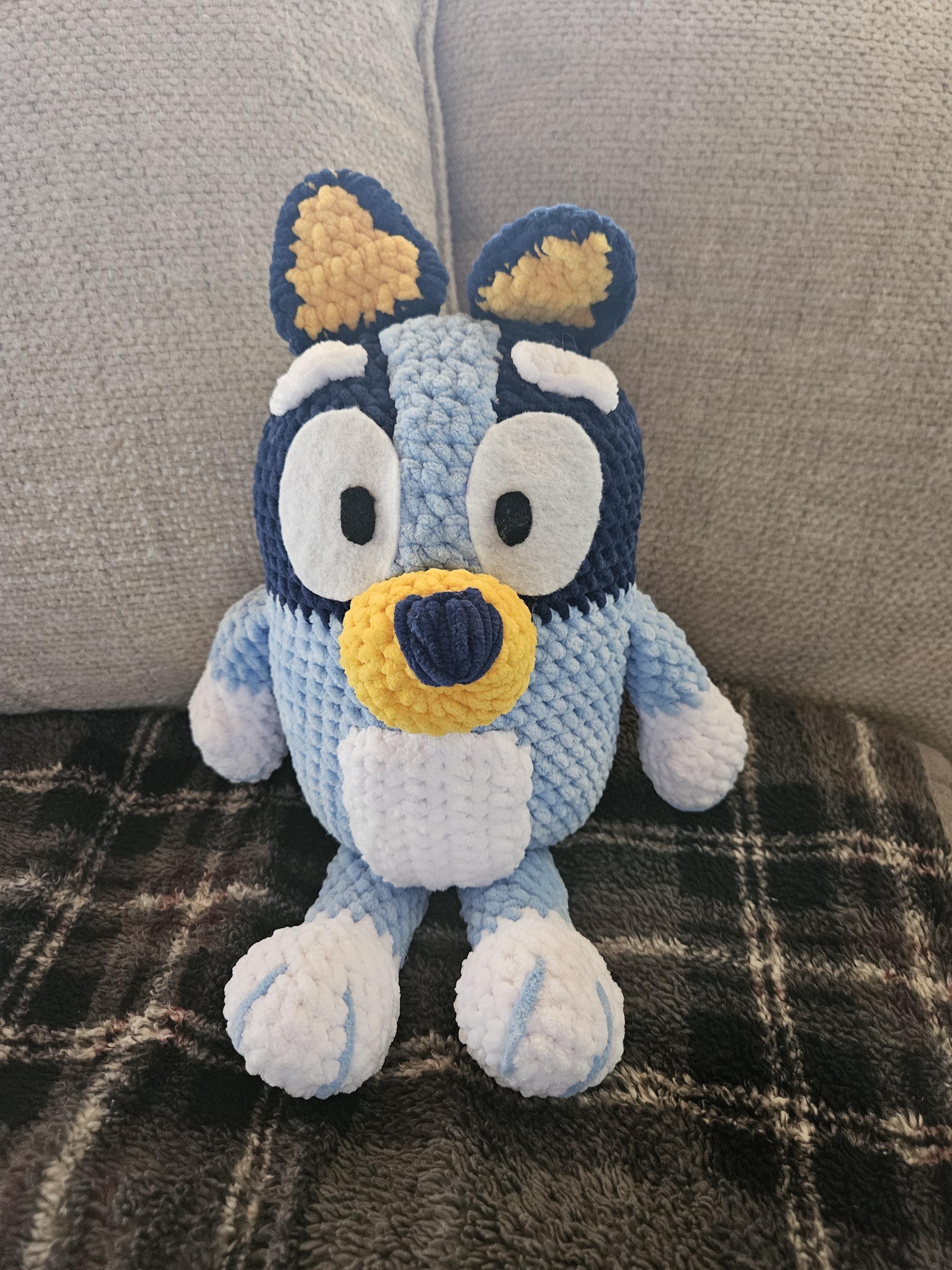 Crochet Bluey Plushie - Etsy