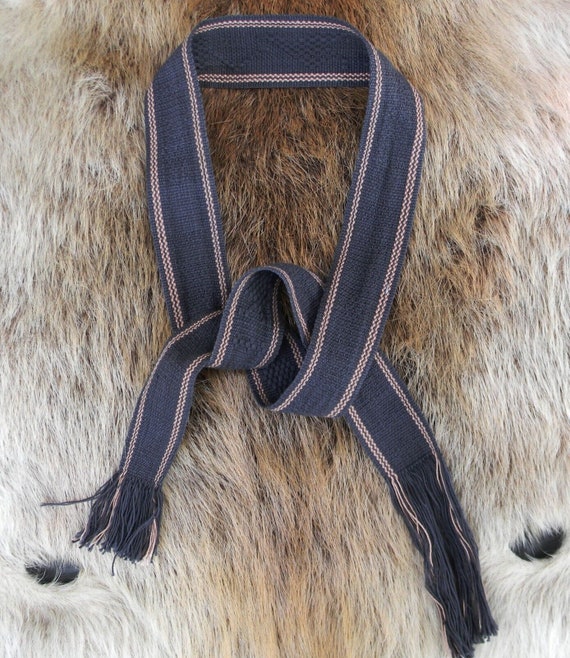 Beautiful vintage handwoven sash - Gem