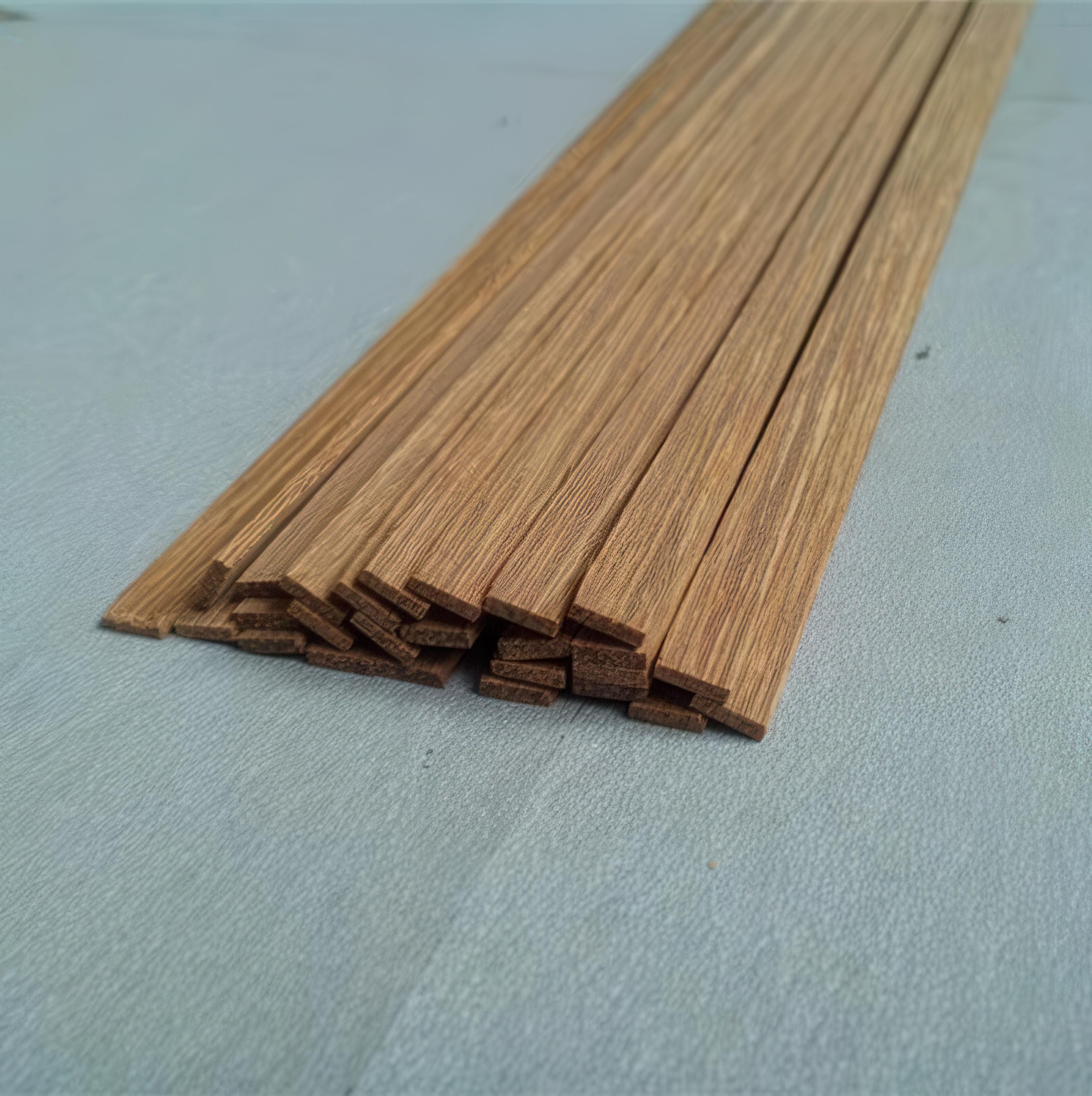 Wood slats for crafts store